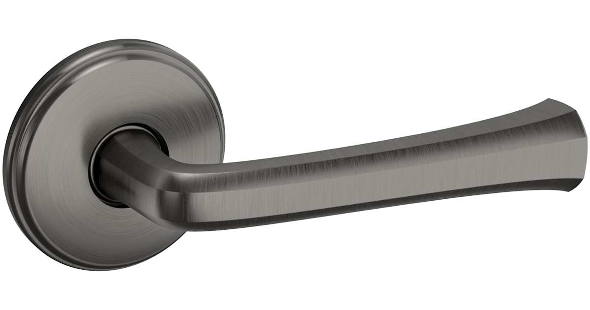 Baldwin 5112076PASS 5112 Passage Door Lever Set with 5075 Rose from the ...