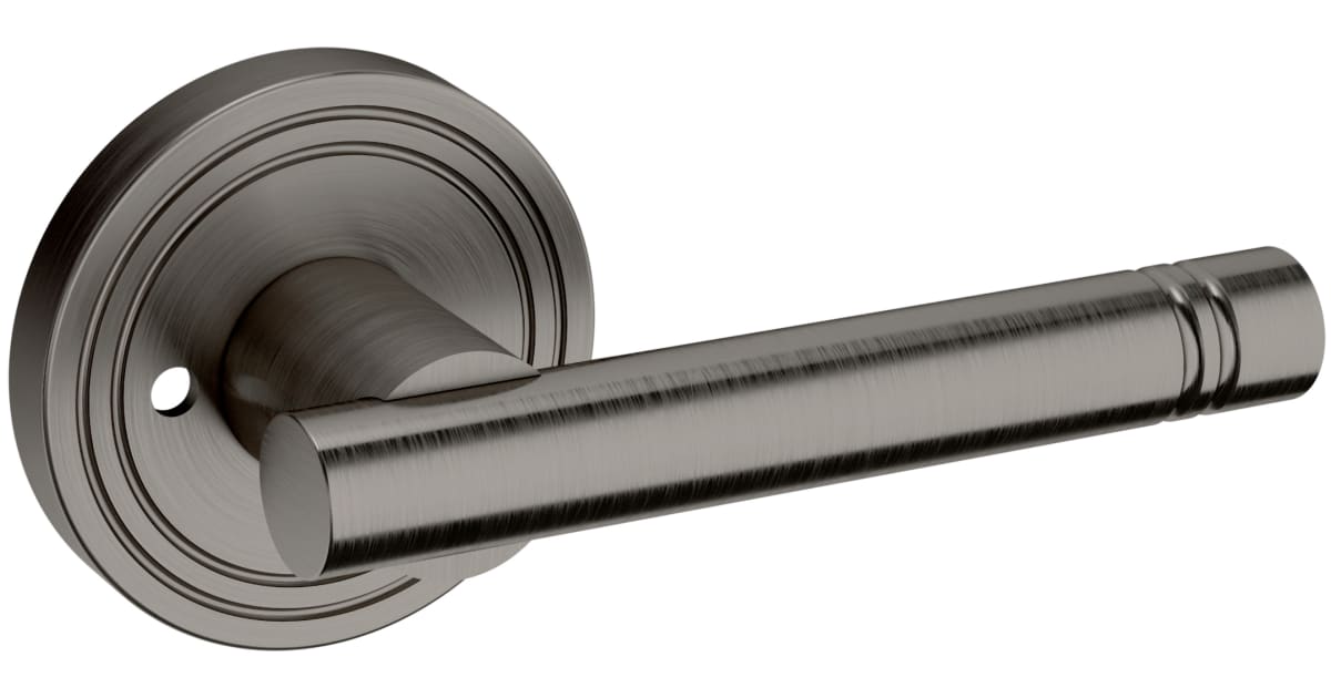 Baldwin 5138076PRIV 5138 Privacy Door Lever Set with 5047 Rose from the ...