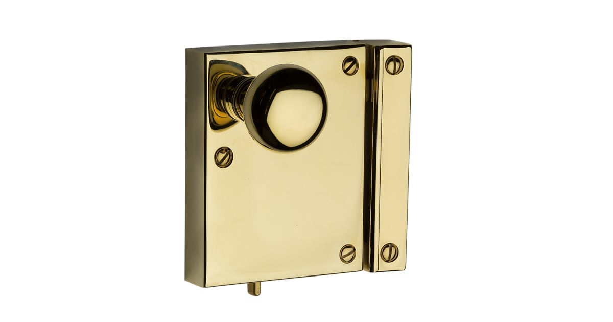 Baldwin 5604003FD Small Vertical Rim Dummy Lock | Build.com