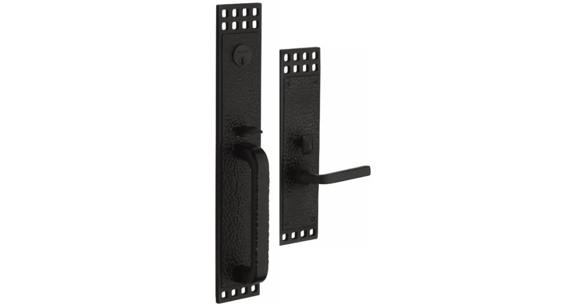 Baldwin 6944402LDBL Pasadena Left Handed Double Cylinder Mortise ...