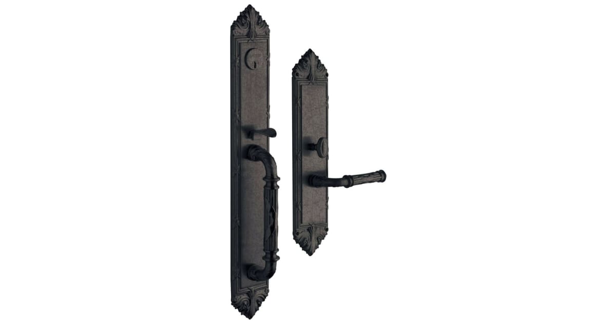 Baldwin 6952402RFD Edinburgh Right Hand Dummy Handleset Trim Set ...