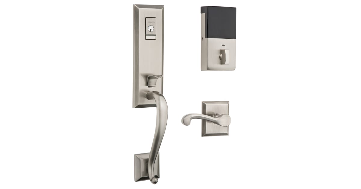 Baldwin 85355151BRENT Evolved Stonegate Right Handed Single Cylinder ...