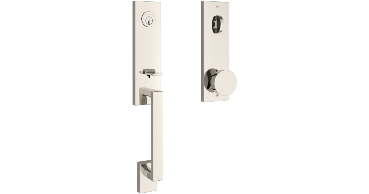 Baldwin EESEAxCONCQE055 Seattle One Piece Single Cylinder Keyed Entry ...