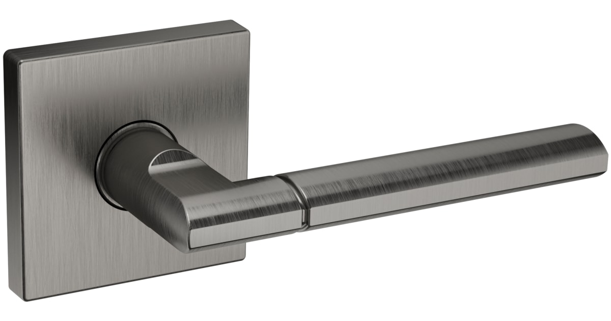 Baldwin L021076PASS L021 Passage Door Lever Set with R017 Rose from the ...