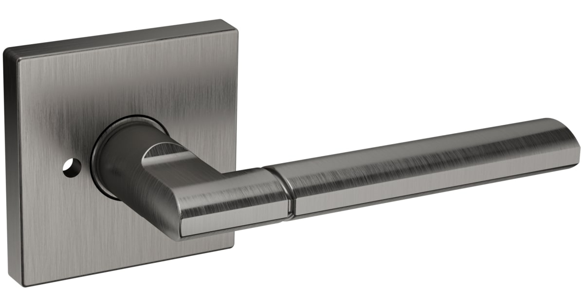 Baldwin L021076PRIV L021 Privacy Door Lever Set with R017 Rose from the ...