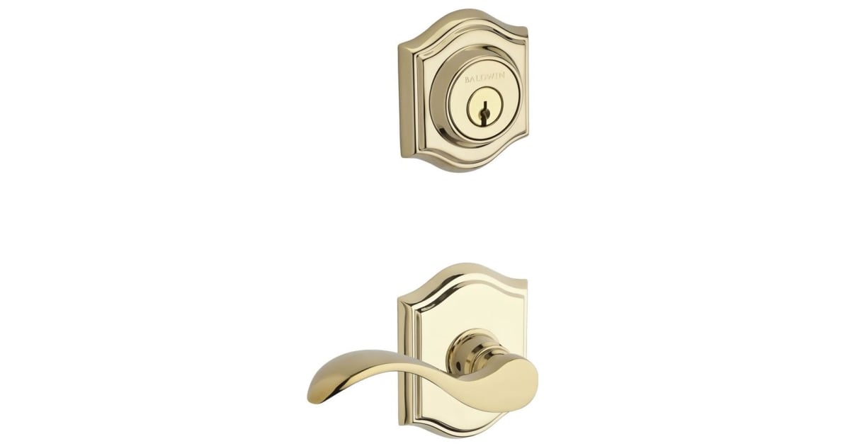 Baldwin SCTADxENCURLTAR003 Curve Left Handed Single Cylinder Keyed ...