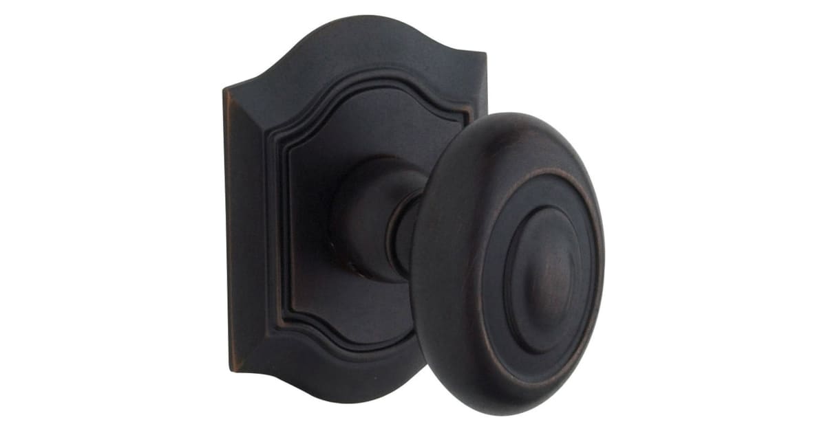 Baldwin 5077402IMR Individual Bethpage Estate Door Knob without Rosette ...