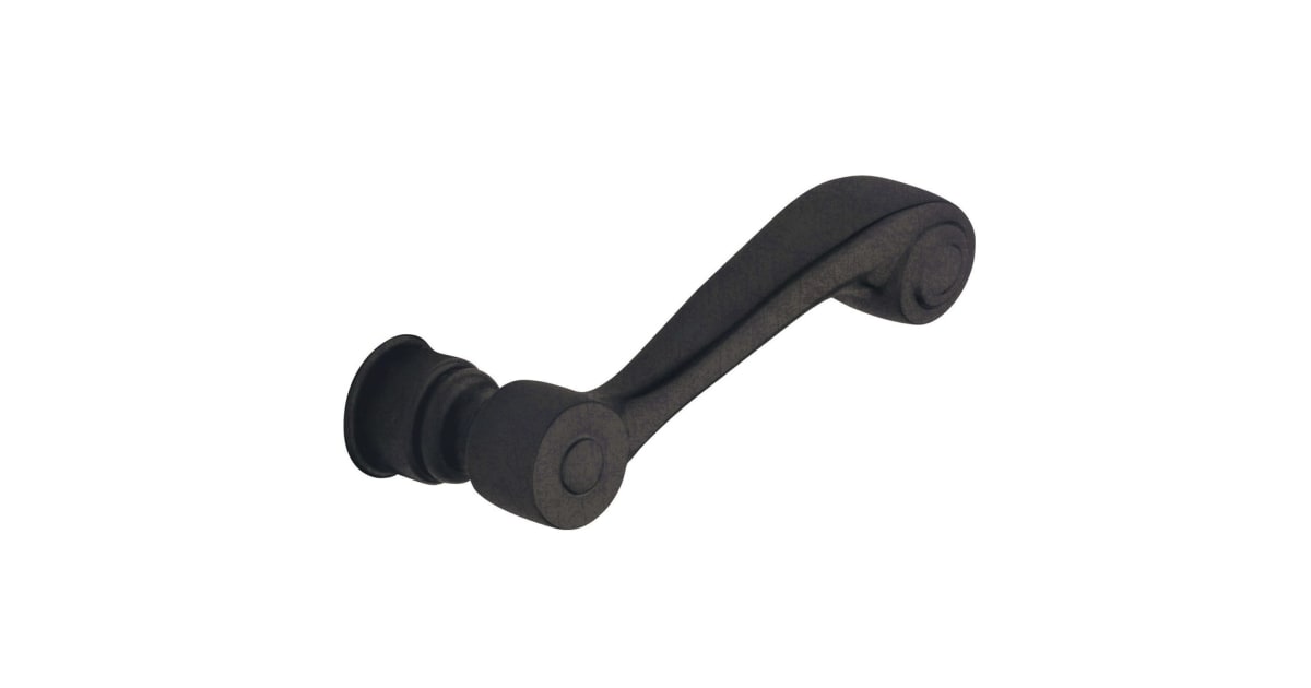 Baldwin 5103402RMR Single Right Hand Estate Lever Minus Rosettes ...