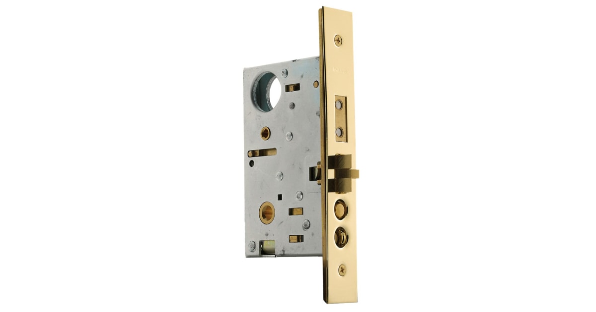 Baldwin 6021003 Knob Strength Mortise Lock Body with Emergency Egress ...