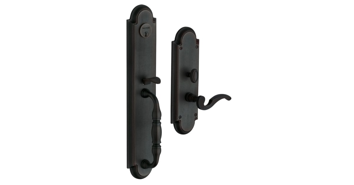 Baldwin 6544402LDBL Hamilton Left Hand Double Cylinder Mortise ...