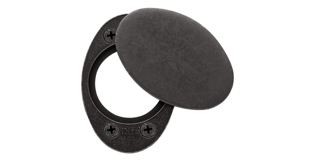 Baldwin 6755402 Oval Cylinder Lock Cover Plate | Ferguson Home