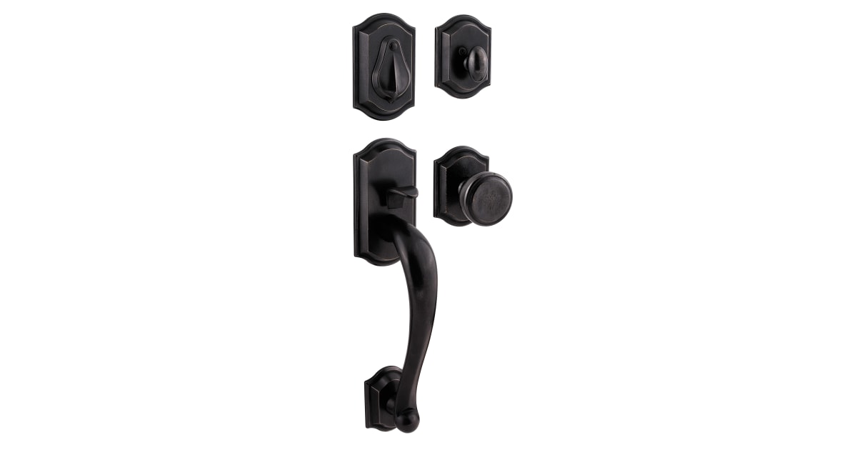 Baldwin T541471ENTR Single cylinder set with Bevel Top Knob and ...