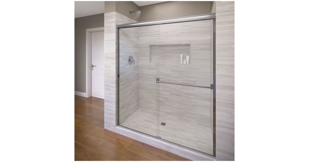 Basco CLCH05A4065CLSV Classic 65-1/2" High x 40" Wide Bypass Framed ...