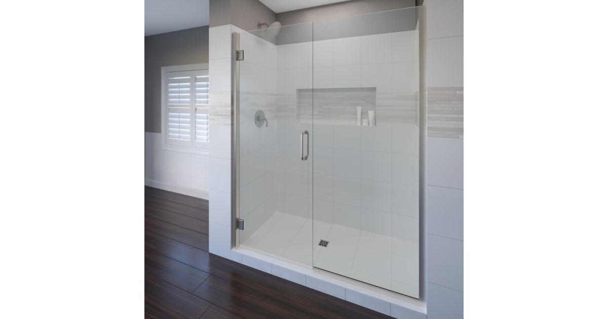 Basco COPA35A6076XPBN Coppia 76" High x 60-9/16" Wide Hinged Frameless ...