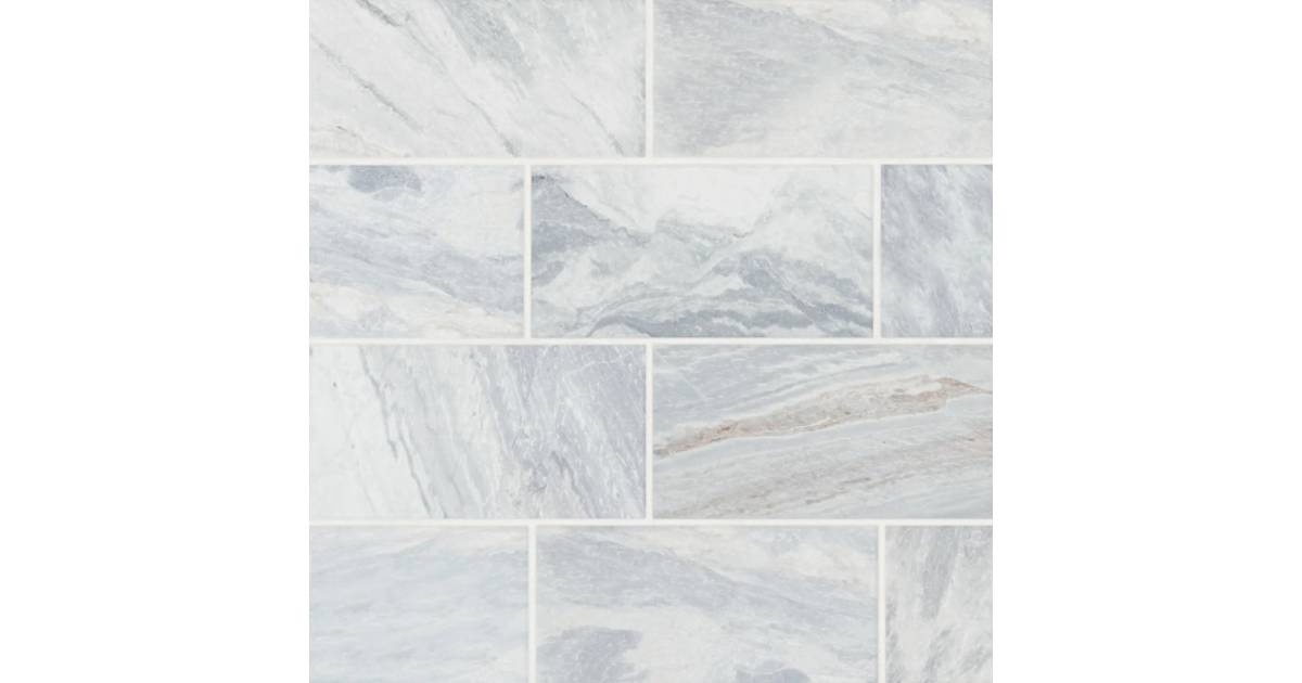 Bedrosians 100003190 Glorious Blue 12" x 24" Honed Marble Tile - Sold ...