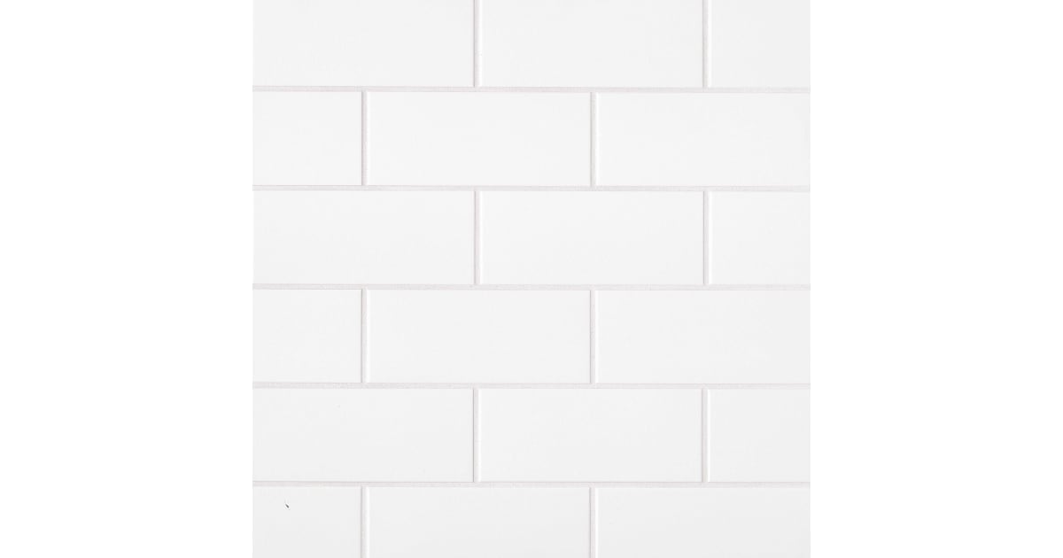Bedrosians CERTRAICE410B Traditions - 5" x 10" Rectangle Wall Tile ...
