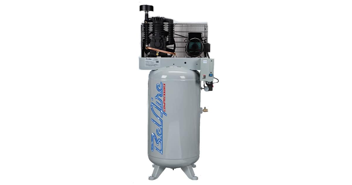 BelAire Compressors 338VE 5 HP 80 Gal 175 Max PSI Elite Series Two ...