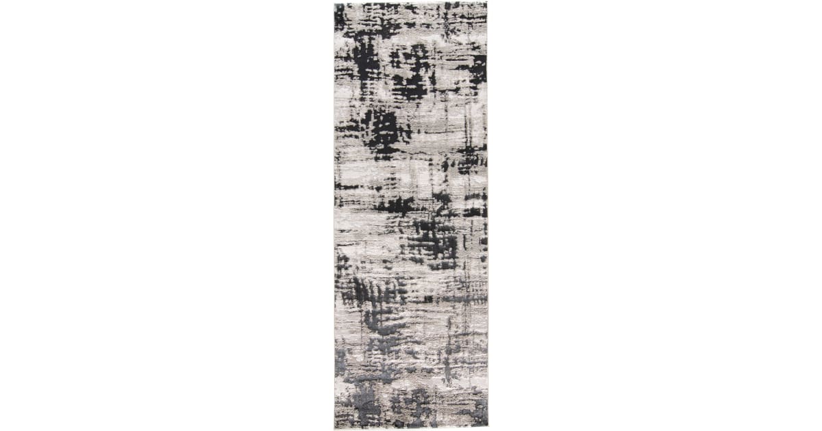 Bellevue FZRG66848CO Brjen 2-3/4' x 7-3/4' Polyester Abstract Runner ...
