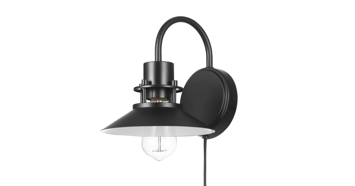 Bellevue GEWS98410MBK Prima 8" Tall Wall Sconce | Ferguson Home