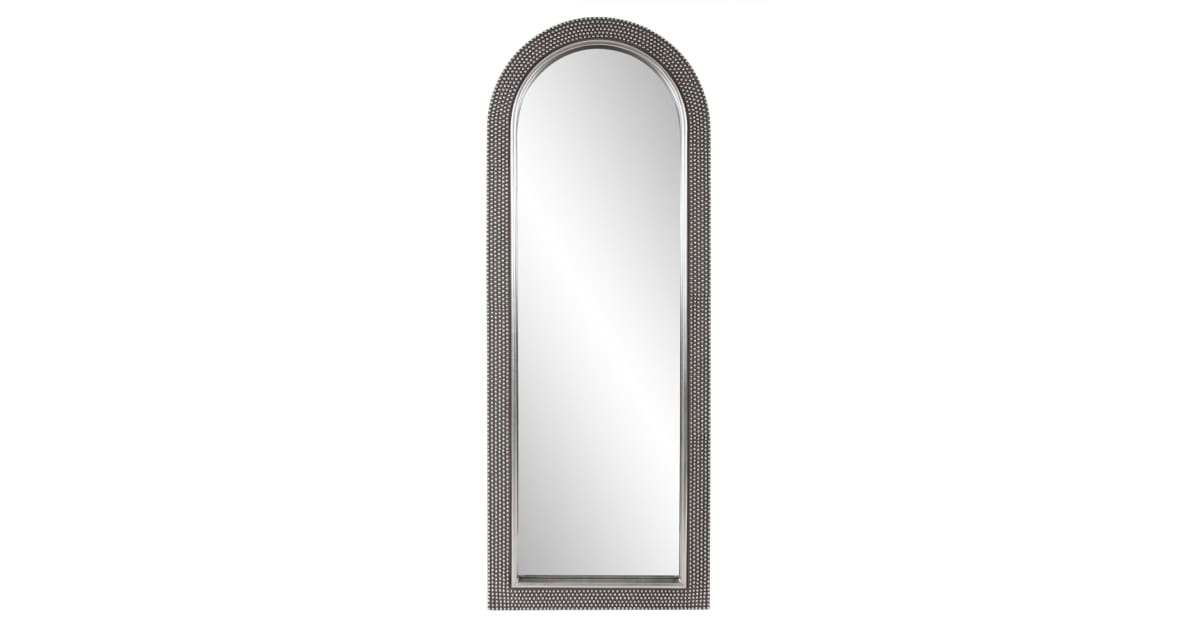 Bellevue HEMIR95587SMG 80" x 30" Arched Polyurethane Framed Accent ...