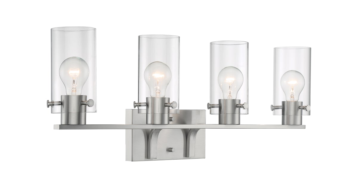 Bellevue NVBF91727BN Copson 4 Light 30" Wide Bathroom Vanity Light ...