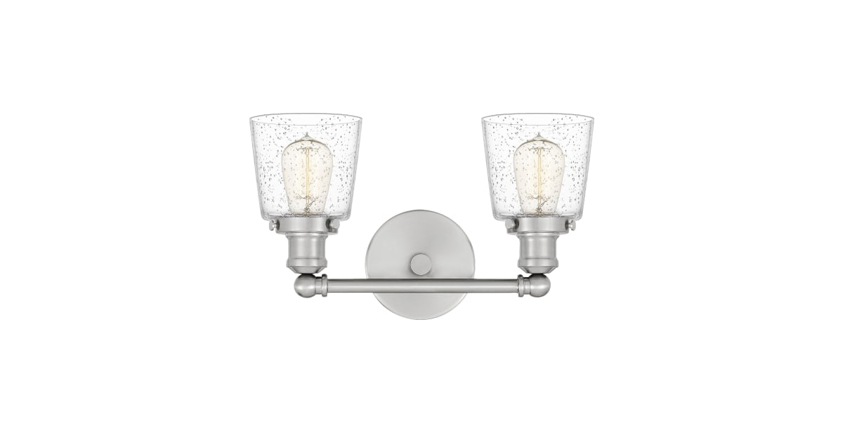 Bellevue MVBF7246BN Eureka 2 Light 15" Wide Bathroom Vanity Light ...