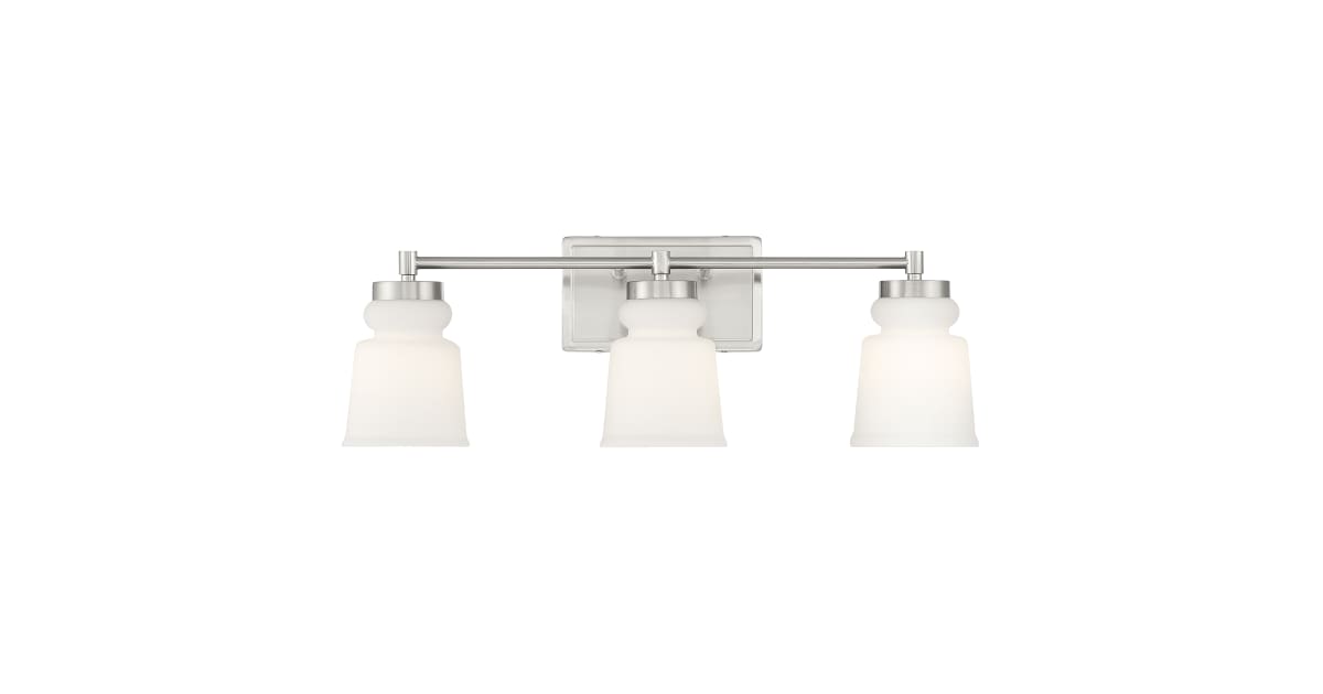 Bellevue SH80058BN 3 Light 24" Wide Bathroom Vanity Light | Ferguson Home