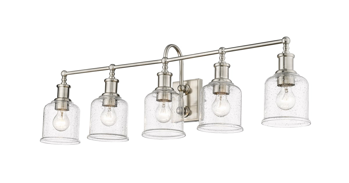 Bellevue ZBF94742BN Georgia 5 Light 41" Wide Bathroom Vanity Light ...