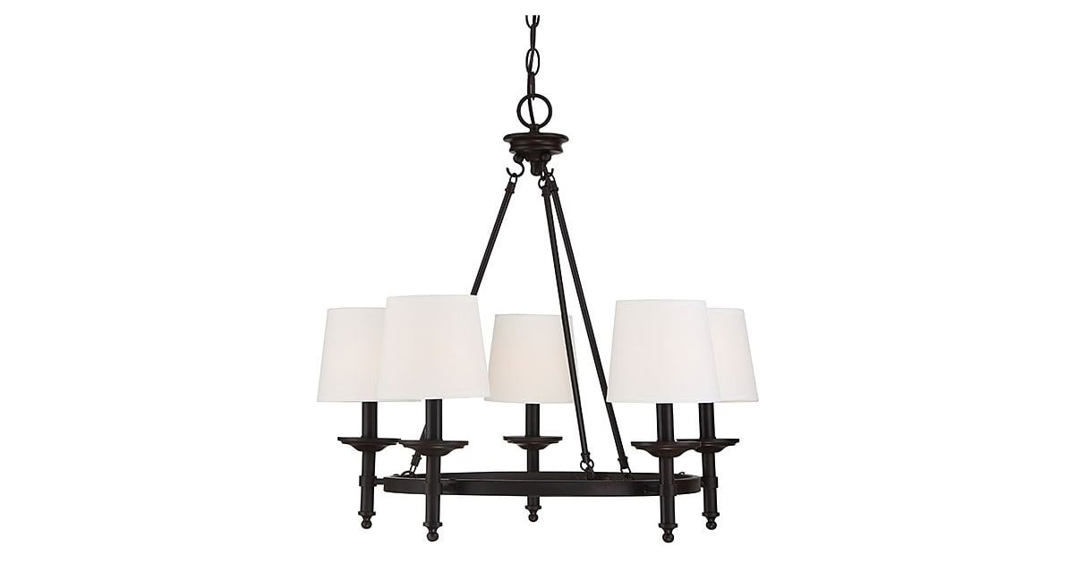 Bellevue SH10031ORB 5 Light 26" Wide Chandelier | Ferguson Home