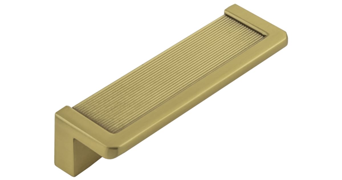 Belwith Keeler B056060-BGB Linea 3" Center to Center Rectangular Angled ...