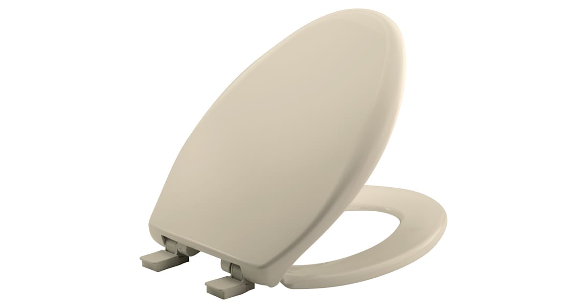 Bemis 1200E4B 146 Affinity Elongated Closed-Front Toilet Seat and Lid ...