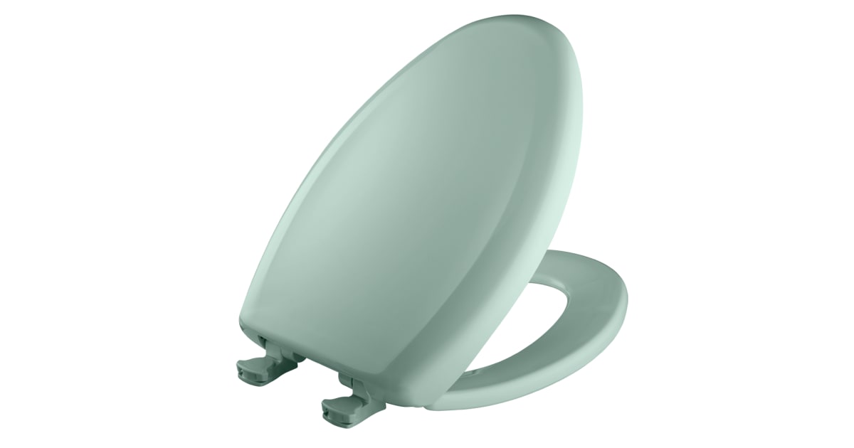 Bemis 1200SLOWT 205 Classic Colors Elongated Closed-Front Toilet Seat ...
