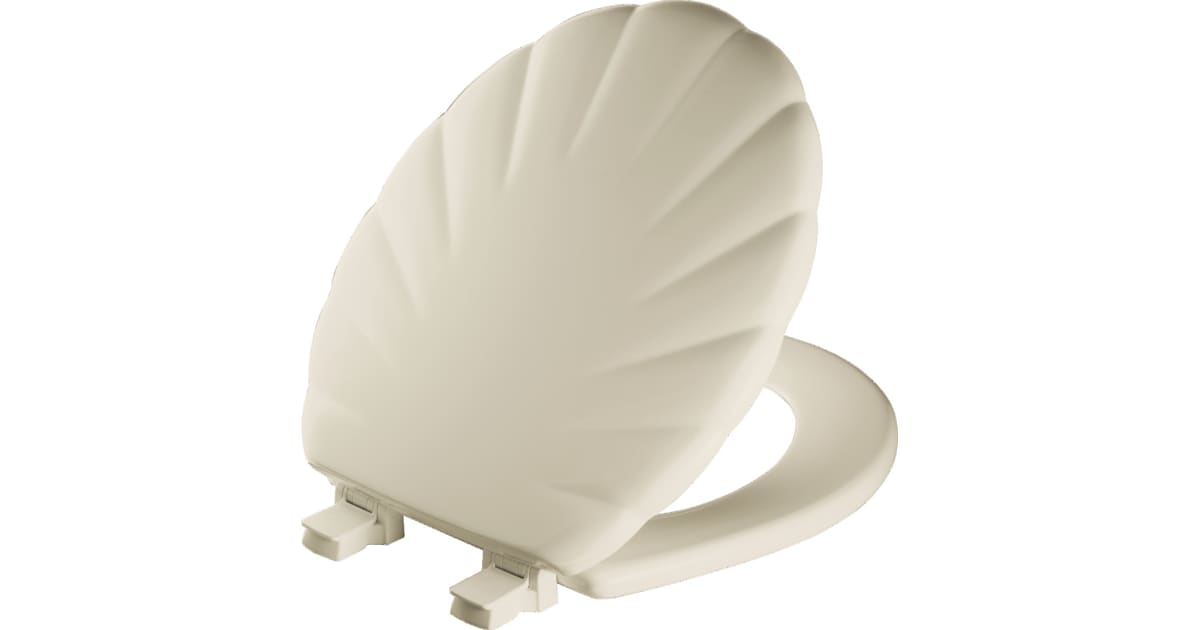 Bemis 22ECA 006 Shell Round Enameled Wood Shell Closed-Front Toilet ...
