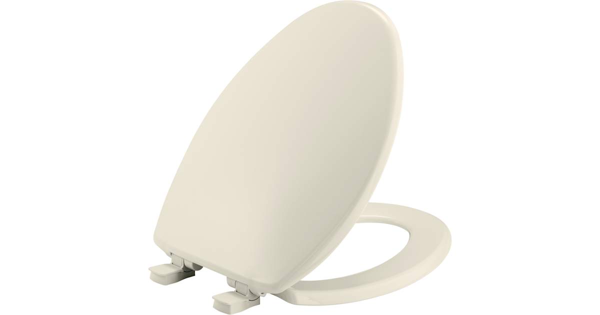 Bemis 7300SLEC 346 Elongated Closed-Front Toilet Seat Quick Release ...