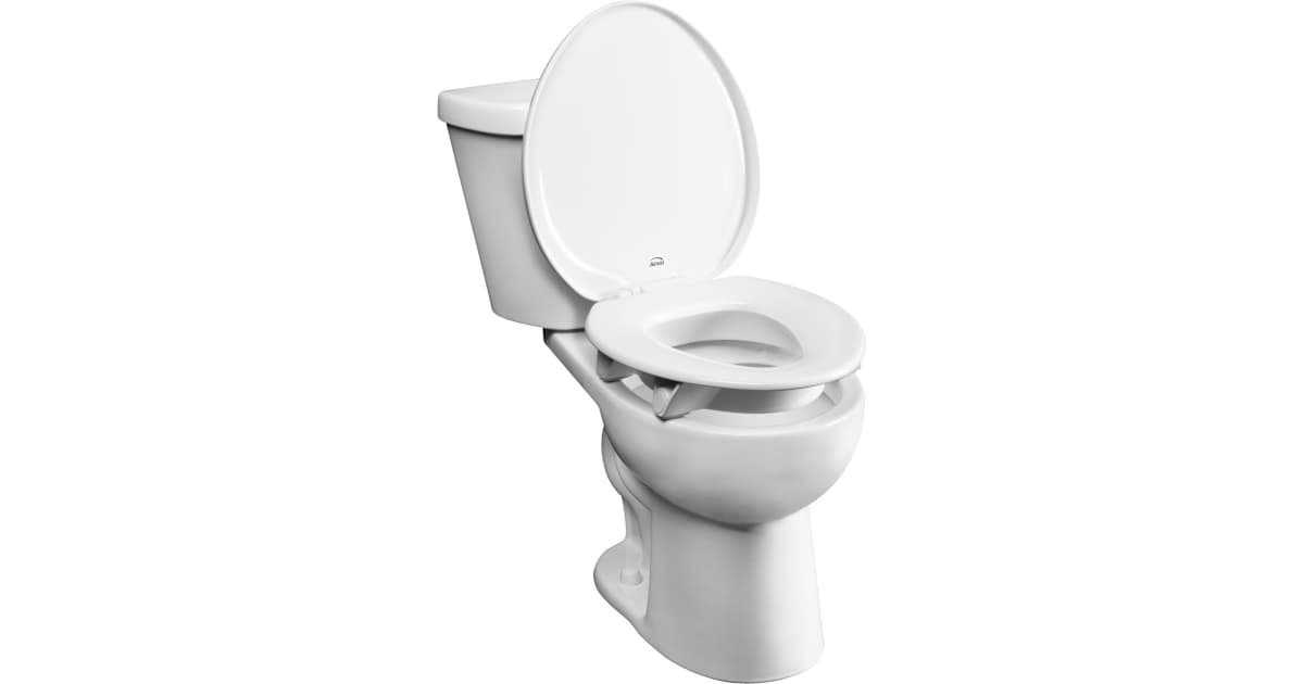Bemis R85320TSS 000 Assurance Clean·Shield 3" Premium Raised Toilet ...