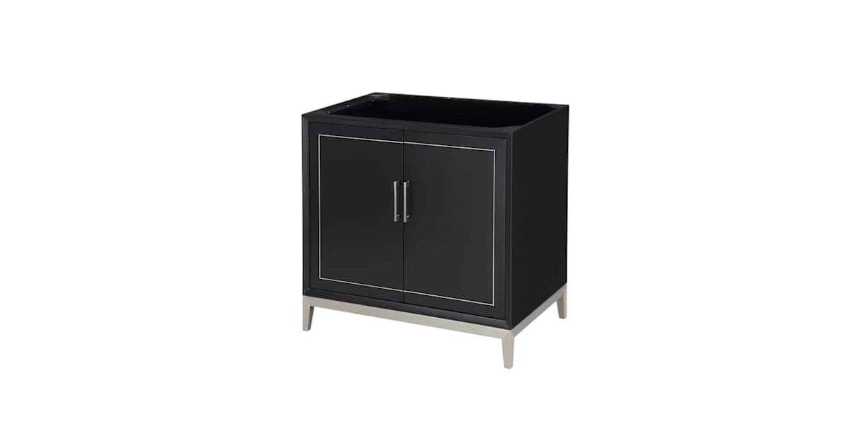 BEMMA VB-GR36SFM-04BN Gracie 36" Single Free Standing Vanity Cabinet ...