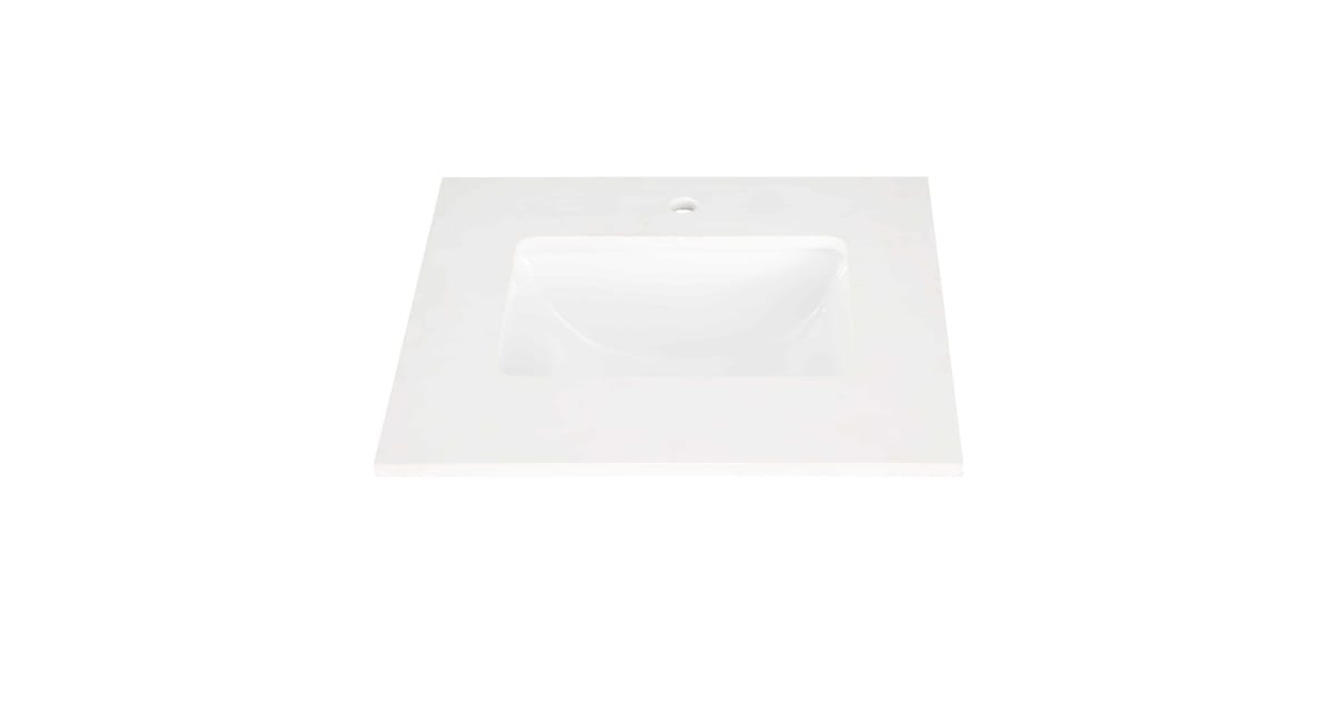 BEMMA VT-TR24S-C03S-1 Terra 24" Quartz Vanity Top | Ferguson Home