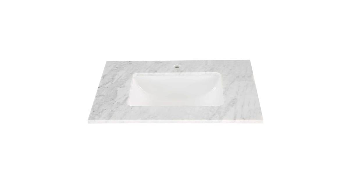 BEMMA VT-TR30S-M03S-1 Terra 30" Marble Vanity Top | Ferguson Home