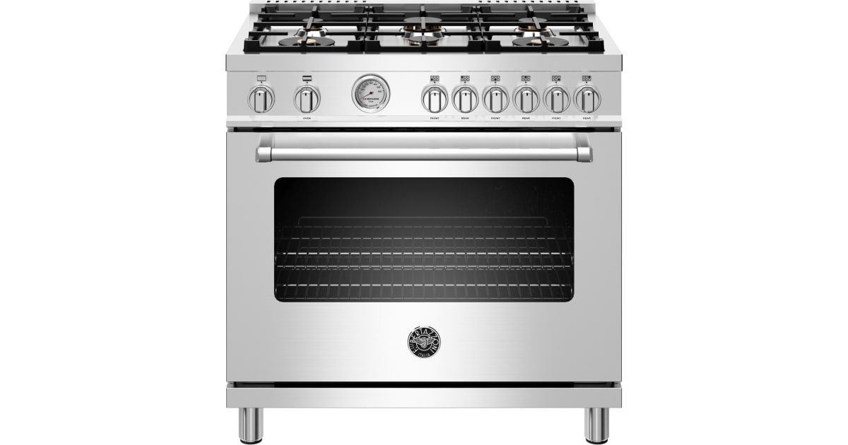 Bertazzoni Mast366gasxt Lp Master Series 36 Inch Wide 5 9 Cu Ft Free