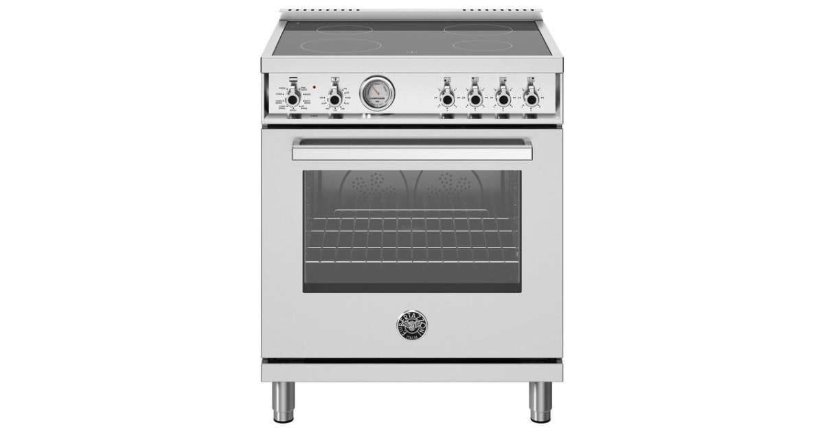 Bertazzoni PRO304CEMXV Professional 30 Inch Wide 4.7 Cu. Ft. Free ...