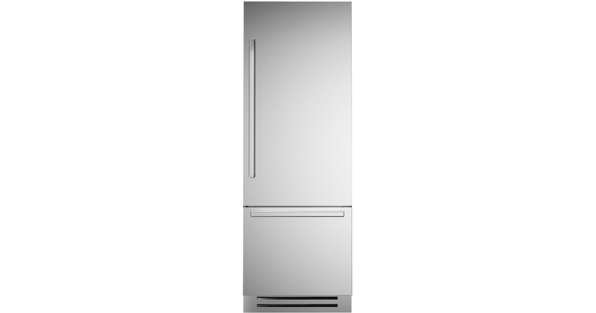 Bertazzoni REF30BMBIXRT 30 Inch Wide 14 Cu. Ft. Bottom Mount Right Hand ...