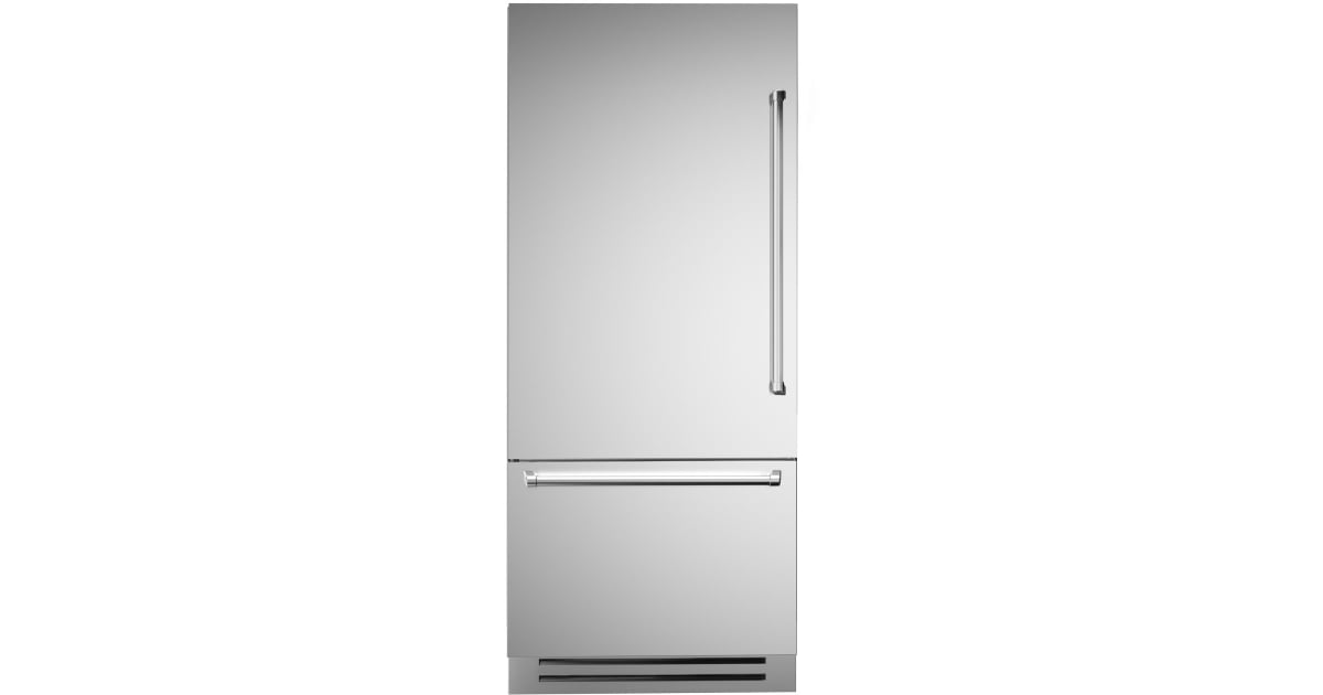 Bertazzoni REF36PIXL + MASHK36PI 36 Inch Wide 17.7 Cu. Ft. Bottom Mount ...