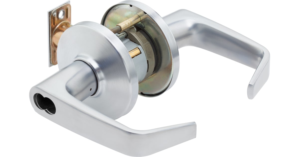 Best Access 9K37C15DS3626 9K Series Corridor Keyed Entry Door Lever Set ...