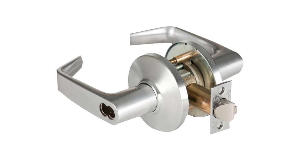 Best Access 9K37D15DSTK626 9K Series Storeroom Keyed Entry Door Lever ...