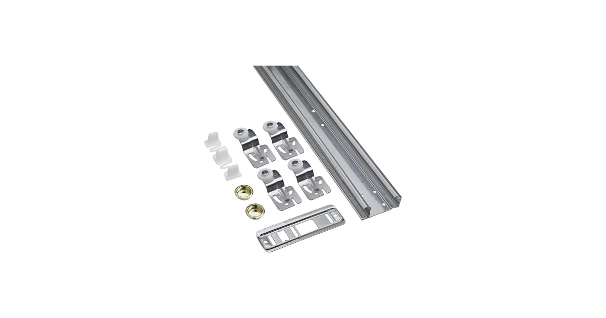 Best Access BPC600048 Bypass Door Set Steel Track | Ferguson Home