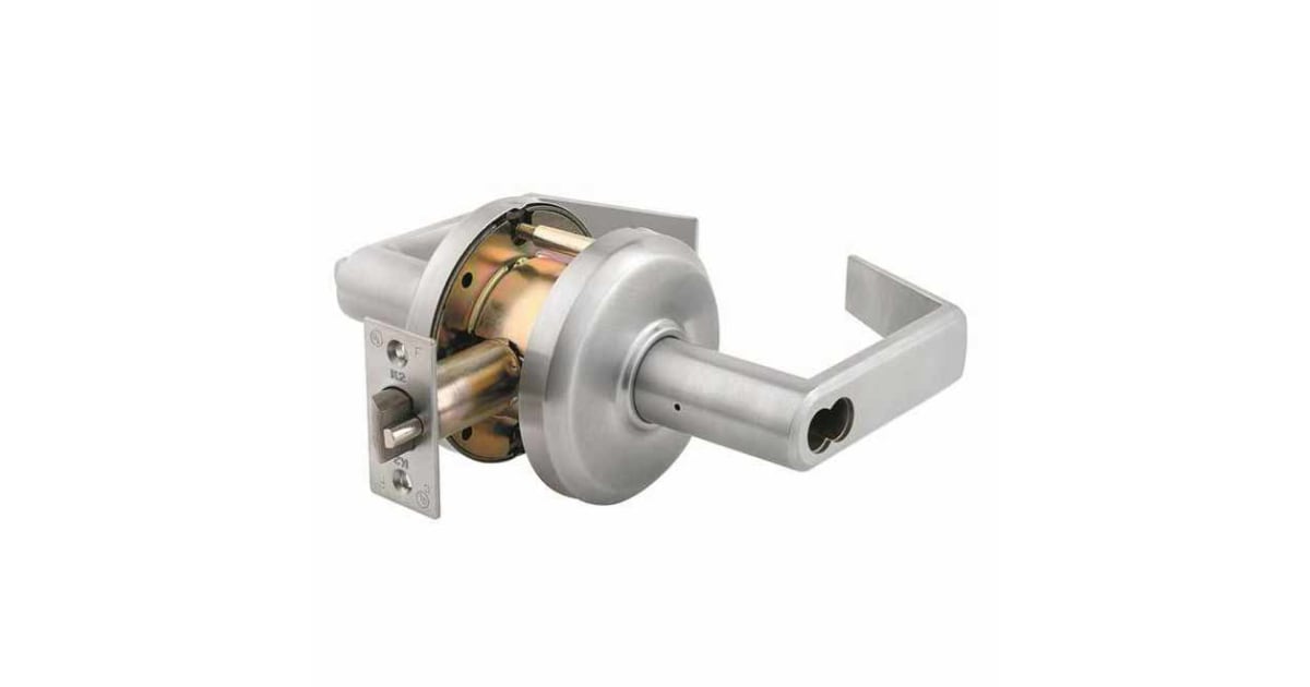 Best Access QCL251E626 QCL 200 Series Office Keyed Entry Door Lever Set ...