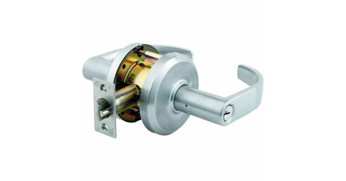 Best Access QCL270M626 QCL 200 Series Storeroom Keyed Entry Door Lever ...