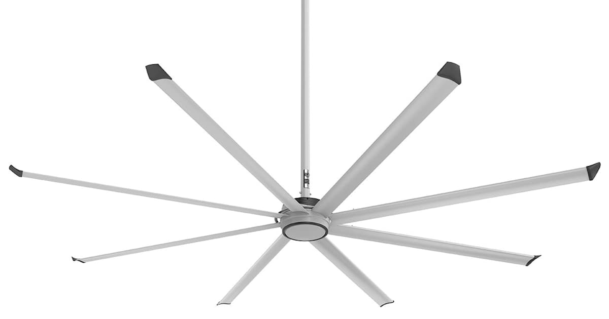 Big Ass Fans F-ES2-1201A384Q141S72V46 Essence 12 Ft 8 Blade Commercial ...