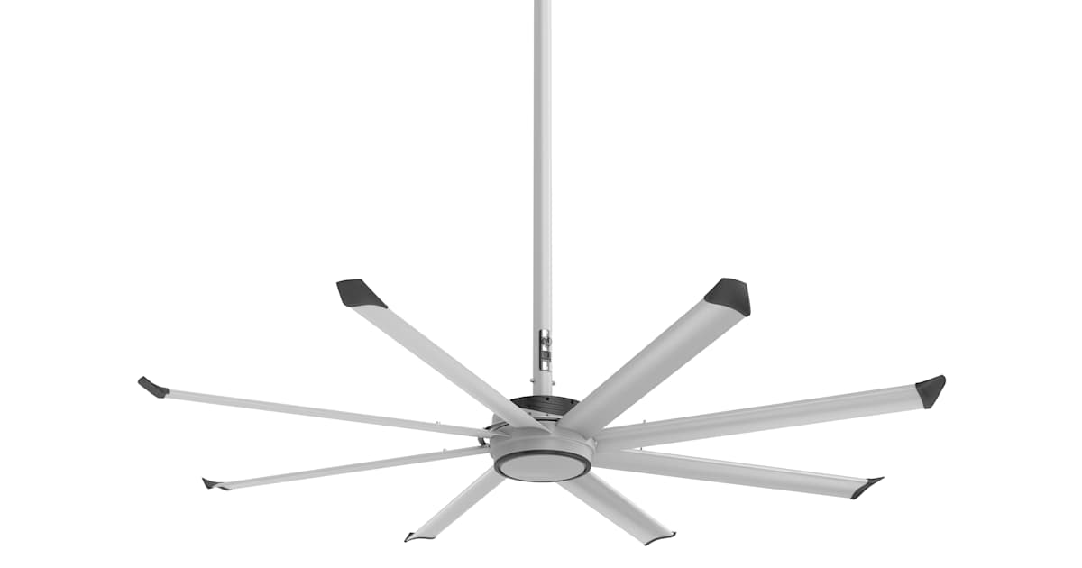 Big Ass Fans F-ES2-0801A384Q141S72V46 Essence 8 Ft 8 Blade Commercial ...