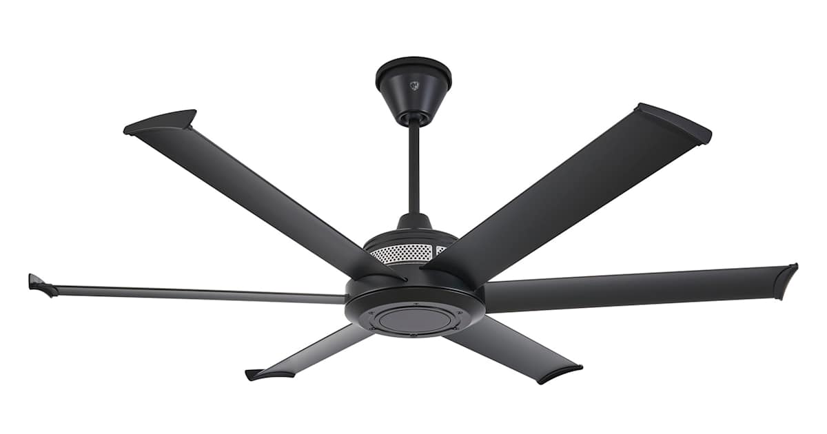 Big Ass Fans MM1-60BB-01 Mammoth 60" Cross Bolt Mount 6 Blade Indoor ...